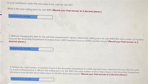 Solved Chapter 2 Applying Excel Exercise Part 2 Of 2 2