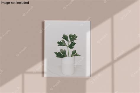 Premium Psd Simple Frame Mockup