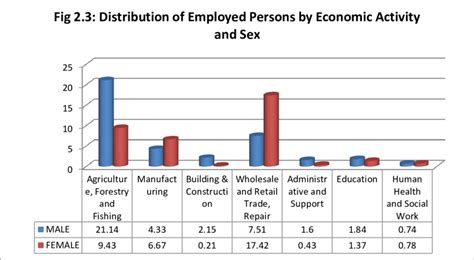 Shows The Typical Case Of Horizontal Occupational Segregation In