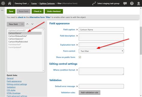 Creating A Filter Alternative Form In Kentico