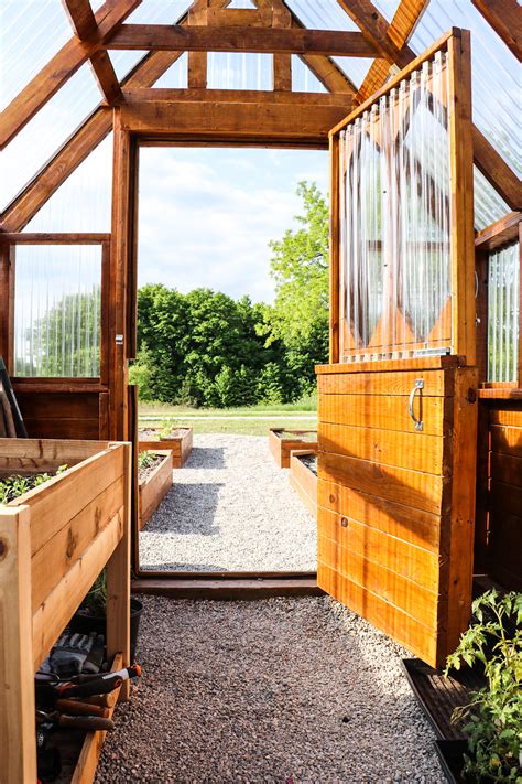 Building A Wooden Greenhouse