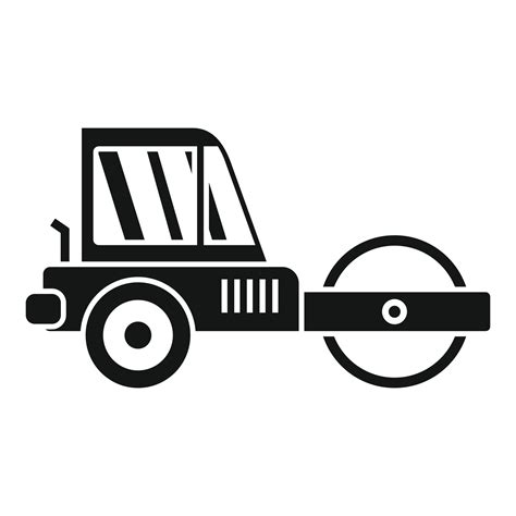 Machine Road Roller Icon Simple Style 14502504 Vector Art At Vecteezy