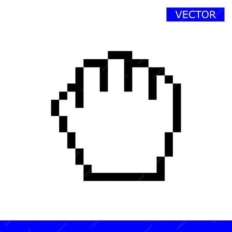 Premium Vector Drag Hand Cursor Icon White Vector Illustration