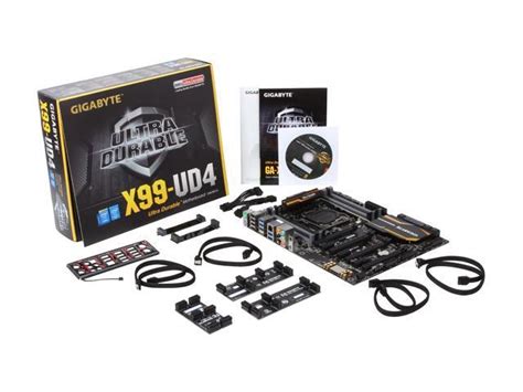 GIGABYTE GA-X99-UD4 LGA 2011-v3 ATX Intel Motherboard - Newegg.ca