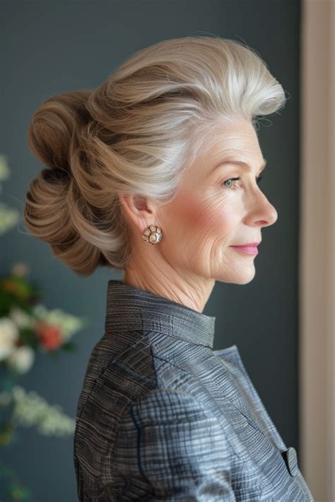 43 Flattering Hairstyles For Women Over 60 With Thick Hair