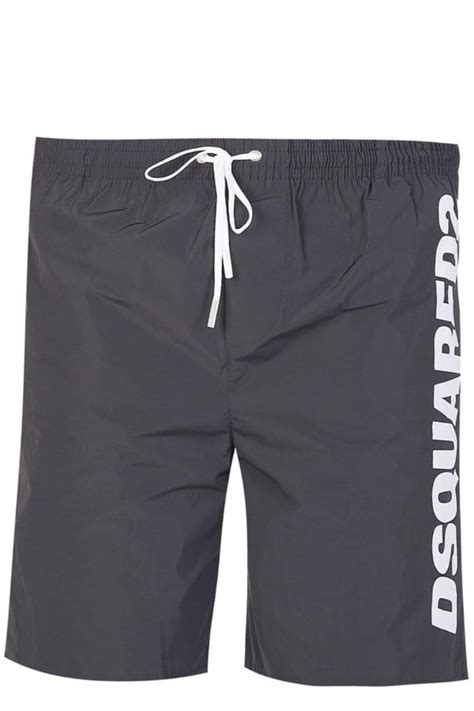 Dsquared Logo Swim Shorts Black