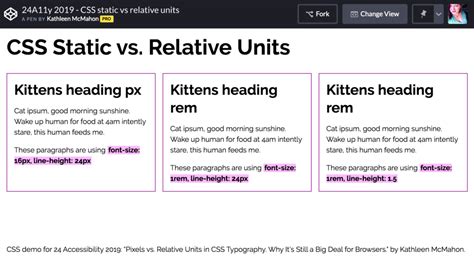 Pixels Vs Relative Units In Css Why Its Still A Big Deal 24 Accessibility