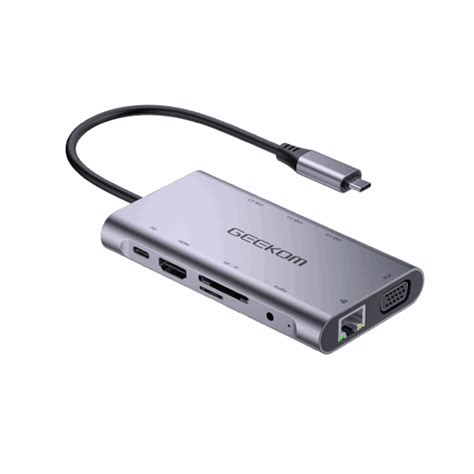 GEEKOM 10 In 1 USB C Hub GEEKOM