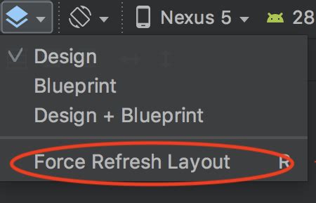 Java No Layout Preview Visible After Setting App Theme To Material Design And Using Material