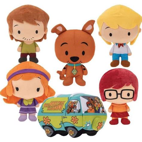 7 Inch Scooby Doo Chibi Plush 120 Piece Assorted Characters