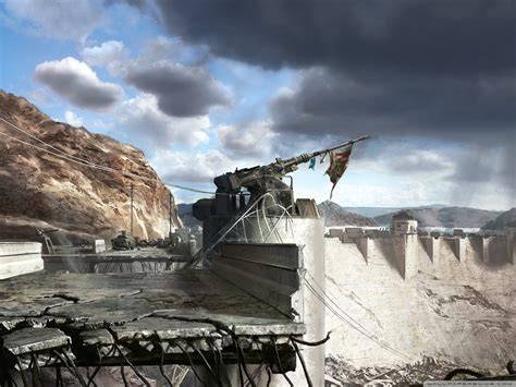 Download Wallpaper Fallout New Vegas Hoover Dam Concept Ibaixar