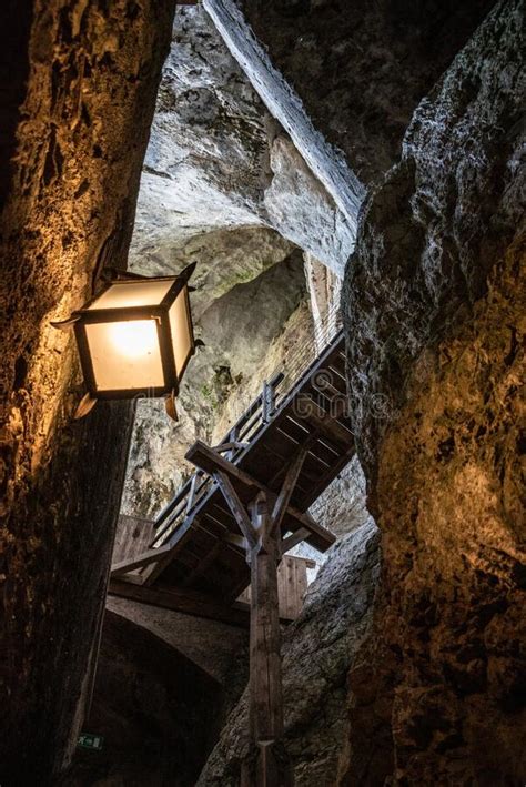 Predjama Slovenia September 30 2022 Famous Medieval Predjama Cave