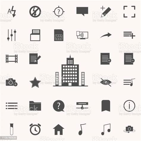 高い建物のアイコンweb とモバイルの Web アイコンの普遍的なセット アパートのベクターアート素材や画像を多数ご用意 アパート