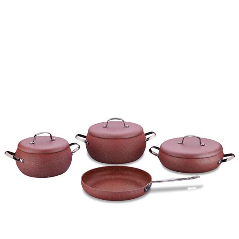 Korkmaz Pottery 7 Piece Cookware Set - KitchenSpot