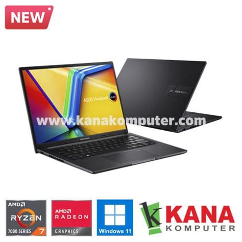 Asus Amd Ryzen 7 Vivobook M1405ya Vips751 Black Ssd 512gb Windows 11