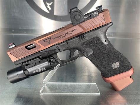 Glock Taran Tactical Innovations Tti Combat Master G17 Copperhead Trijicon Rmr For Sale