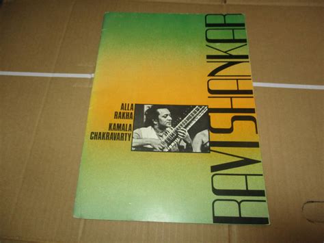 【目立った傷や汚れなし】コンサート・パンフレット ラヴィ・シャンカール Ravi Shankar ラヴィ・シャンカル シタール Sitar の