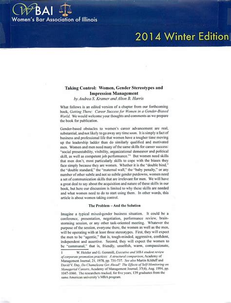Pdf 2014winter Edition · The Gendered Speed Bumps And Traffic