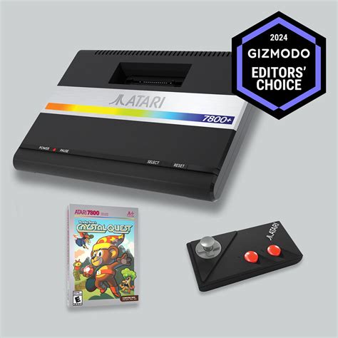 Atari 7800 Console And Gamepad Atari®