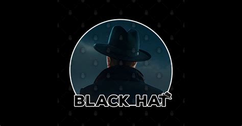 Black Hat Conference Stiker For Hackers And Programmers Black Hat Sticker Teepublic