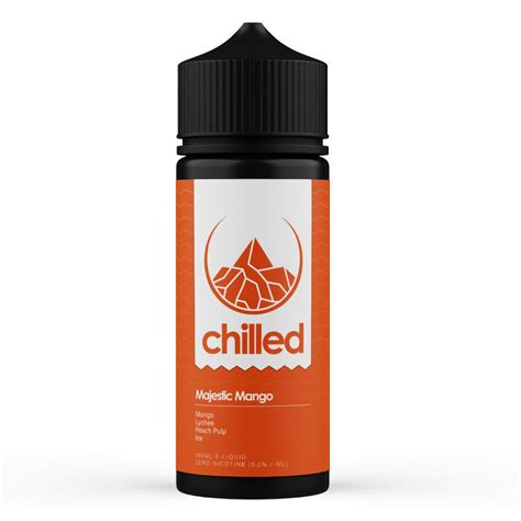 Majestic Mango 100ml By Chilled Shortfill E Liquid Vapour Generation