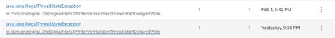 How To Fix Crash Illegalthreadstateexception · Issue 917 · Onesignal