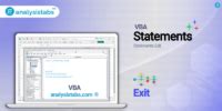 Vba Exit Statement Explained With Examples