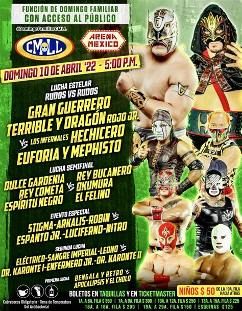 INTENSO DUELO DE RUDOS EN EL DOMINGO FAMILIAR CMLL La Mejor