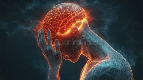 Anatomical Visualization Showcasing Brain Activity And Neural