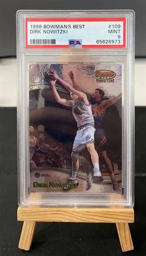 【长安代卖】1998 Topps Bowmans Best 独行侠 小牛 新秀rc 德克 诺维斯基 诺维茨基 正新秀base 实卡好看