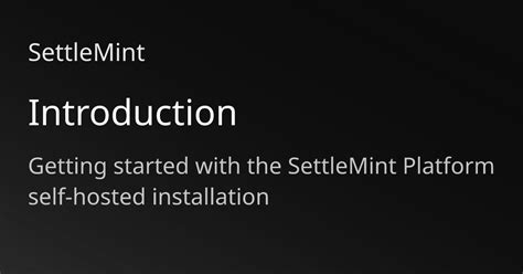 On Premise Deployment