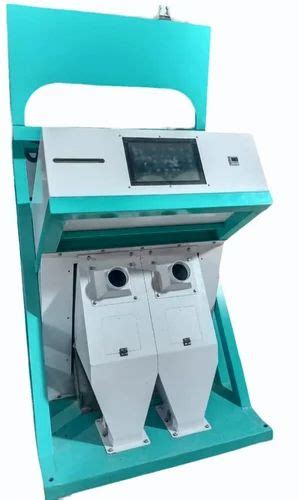 Automatic Color Sorting Machine Single Phase Output Capacity 6 Ton