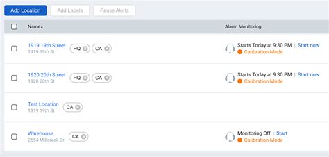 Alarm Monitoring Guide Rhombus Support
