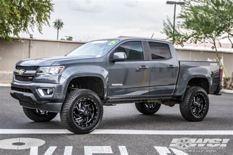 2015 Chevrolet Colorado With 20 Rbp Off Road 66r Hk 5 In Gloss Black