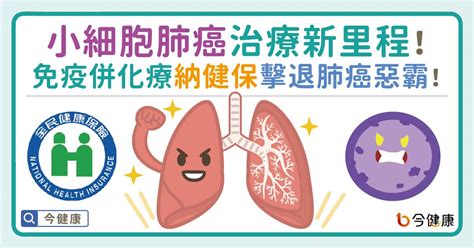 小細胞肺癌治療新里程！免疫併化療納健保擊退肺癌惡霸！