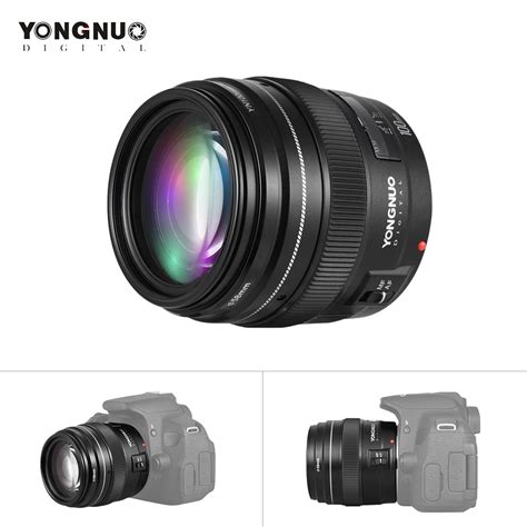 Yongnuo Medium Telephoto Prime Lens 100mm Fixed Focal Length Aperture F
