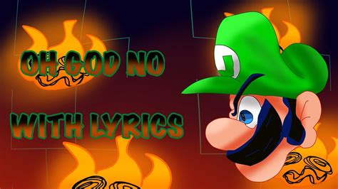 Oh God No With Lyrics Friday Night Funkin Marios Madness V Youtube