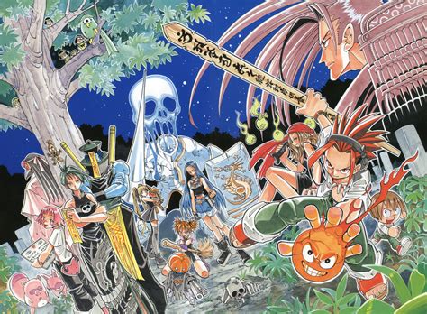 Shaman King Chapter 1 Cover Color And Textless Rshamanking