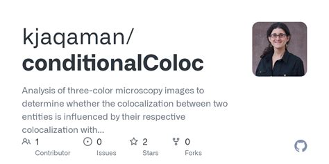 Github Kjaqamanconditionalcoloc Analysis Of Three Color Microscopy Images To Determine