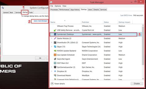 Startup Disable Programs Compspice