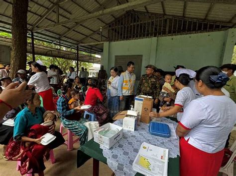 နောင်ချိုမြို့၌ ပြည်သူ့ဆေးရုံ ပြန်လည်ဖွင့်လှစ်၍ ကျန်းမာရေးစောင့်ရှောက်မ