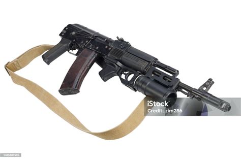 Moderno Fusil De Asalto Kalashnikov Ak 74m De 545 X 39 Mm Con