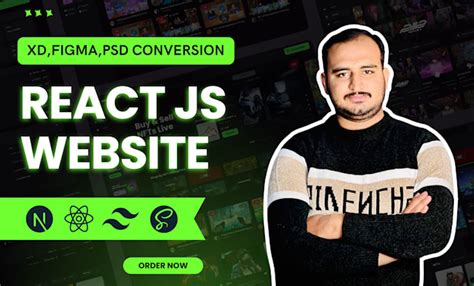 Create React Website React Js Next Js With Tailwind Css By Rajaziafat6