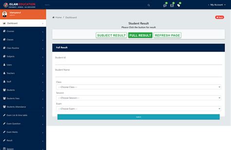 GitHub Islamyearul School Management Application PHP