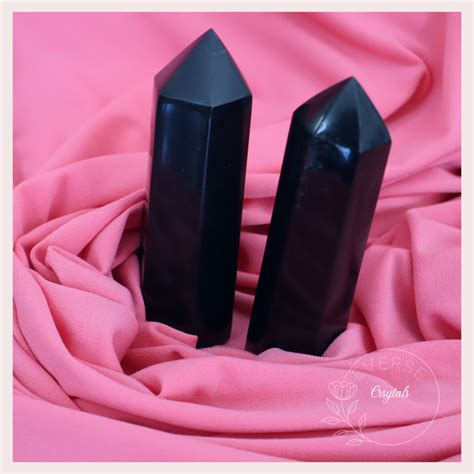 Black Basalt Polished Points Everse Beauty Supplier Of Anti Aging