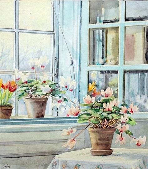 Великая княгиня Ольга Александровна Романова Aquarel Bloemen Aquarel