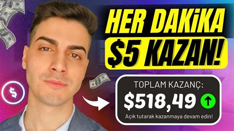 SİTEYİ AÇIK TUTARAK HER DAKİKA 5 KAZAN ÖDEME KANITLI İnternetten