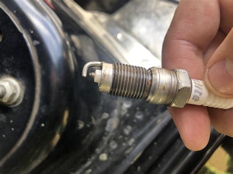 Oil on spark plug and missfire in cylinder 2 when’re this spark plug was what could it be : r ...