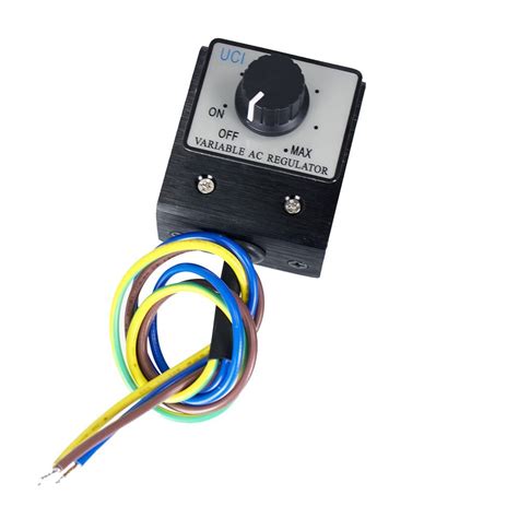 Uvr S Variable Ac Regulator Gantry Dimmer Switch Under Control Instruments Ltd