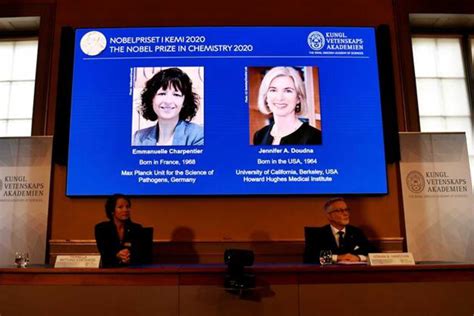 Nobel Prize In Chemistry Awarded To Charpentier And Doudna Hello Tricity